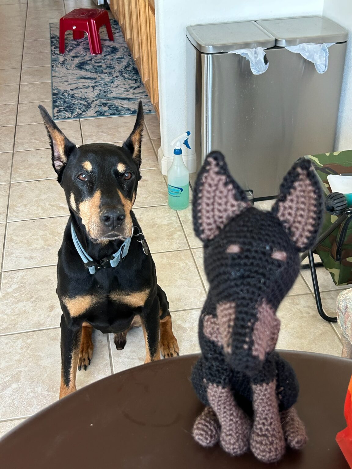 How to: Pattern vs Reality 14: Crochet Doberman - Amy's Amigurumi Adventure